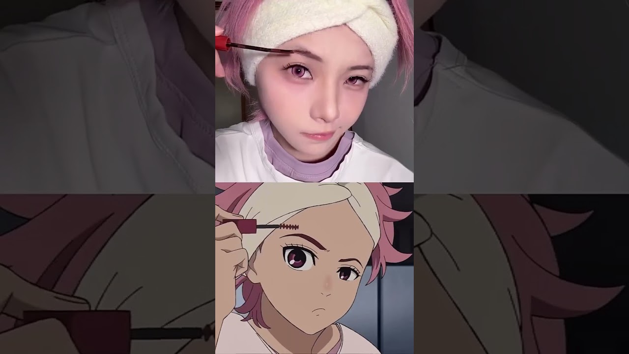 愛羅ちゃんのメイクルーティン再現 | DANDADAN Aira Shiratori Cosplay Makeup ...